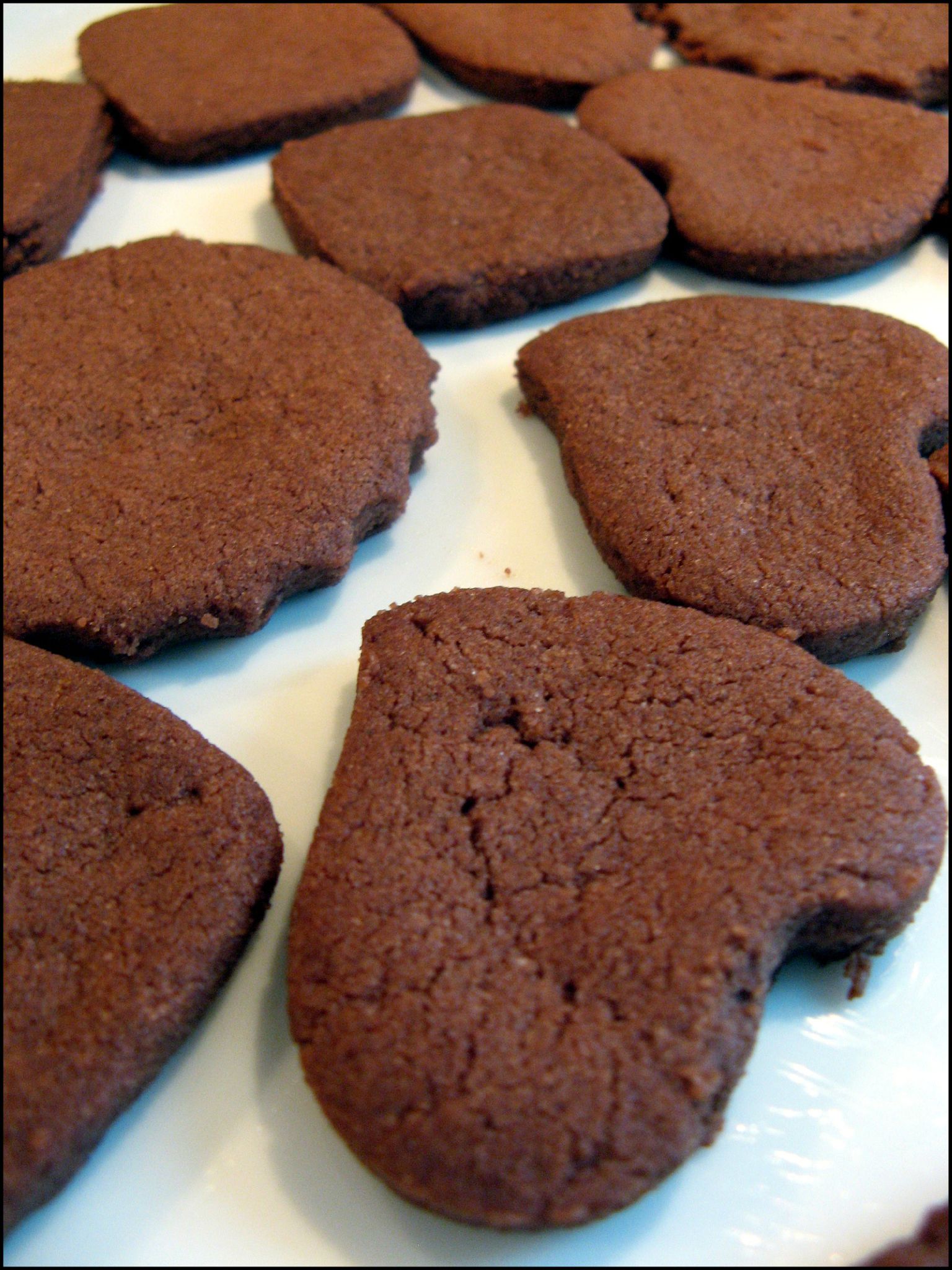Petits sablés au chocolat
